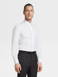 Zegna Trofeo Long-sleeved Shirt