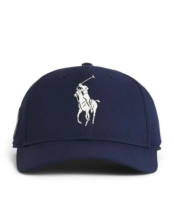 Rlx Ralph Lauren Wimbledon Polo Pony Baseball Cap - Navy