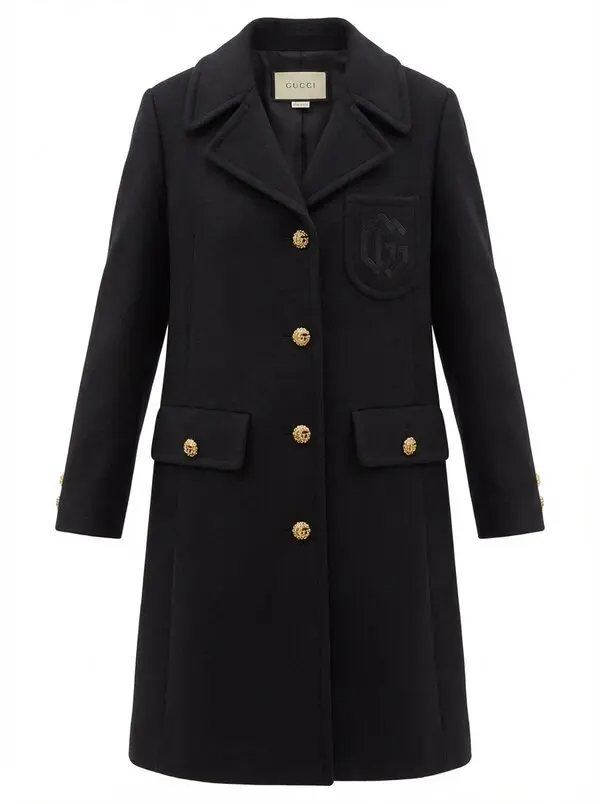 Gucci Double G Embroidery Coat