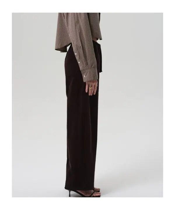 Citizens Of Humanity High-rise Wide Leg Drawstring Trousers