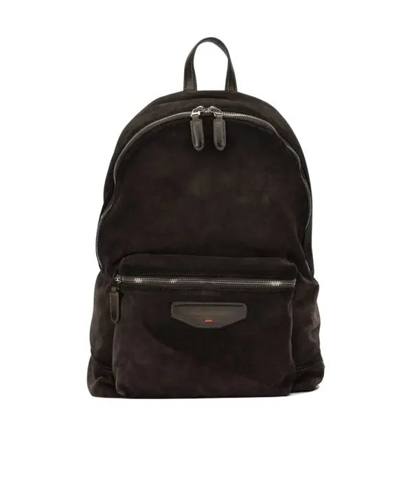 Santoni Backpack With Top Handle