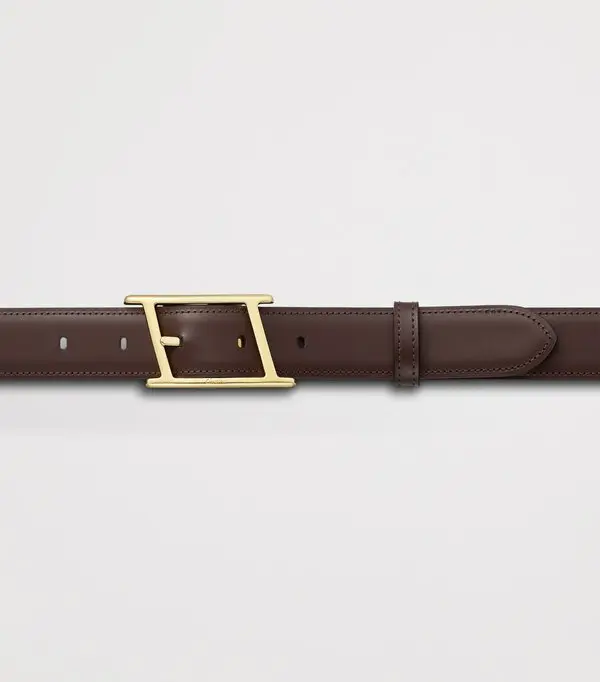 Cartier Leather Tank Asymétrique Belt