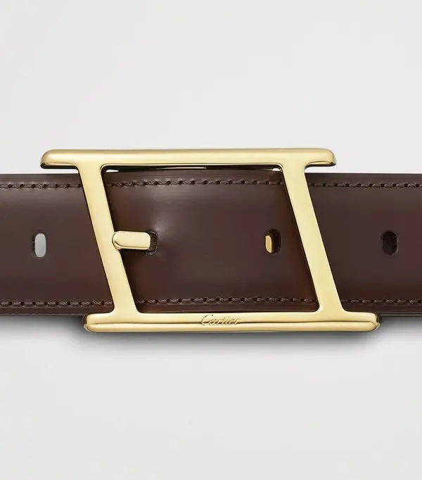 Cartier Leather Tank Asymétrique Belt