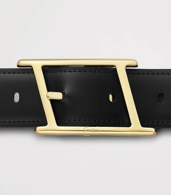 Cartier Leather Tank Asymétrique Belt