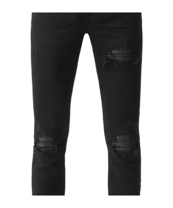 Amiri Mx1 Distressed Jeans - Black