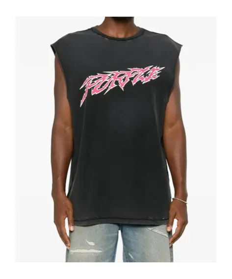 PURPLE BRAND Crew Neck Vest