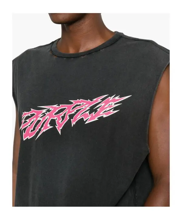 PURPLE BRAND Crew Neck Vest