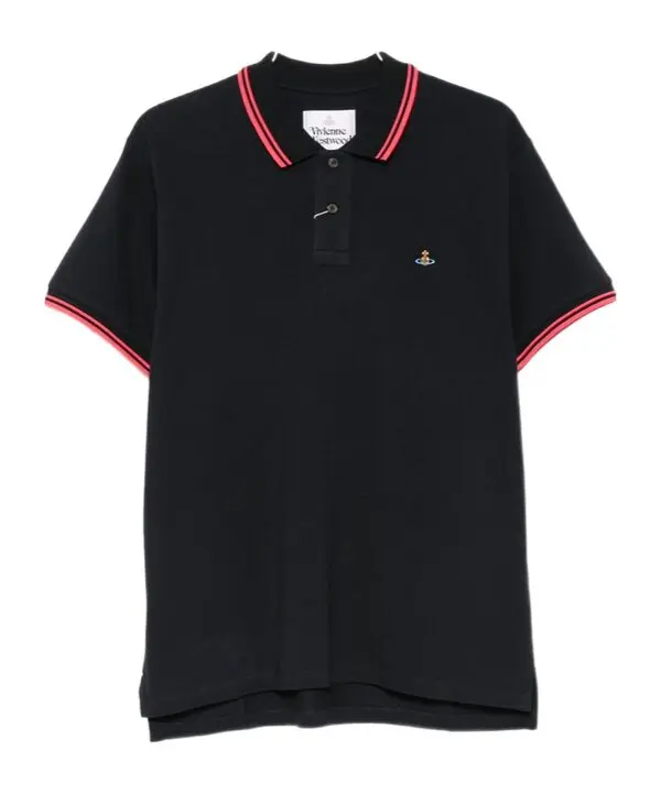 VIVIENNE WESTWOOD Tipped Logo Polo Shirt