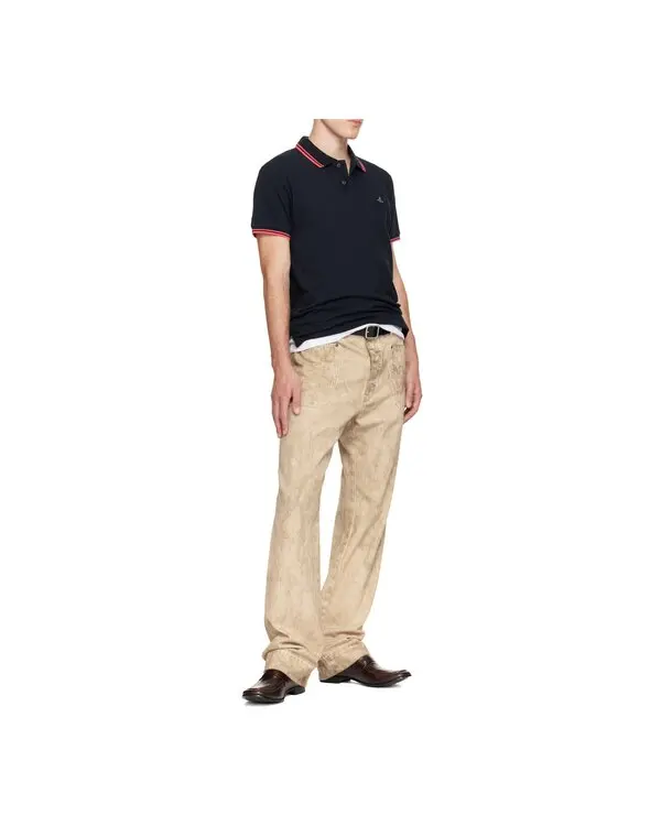 VIVIENNE WESTWOOD Tipped Logo Polo Shirt