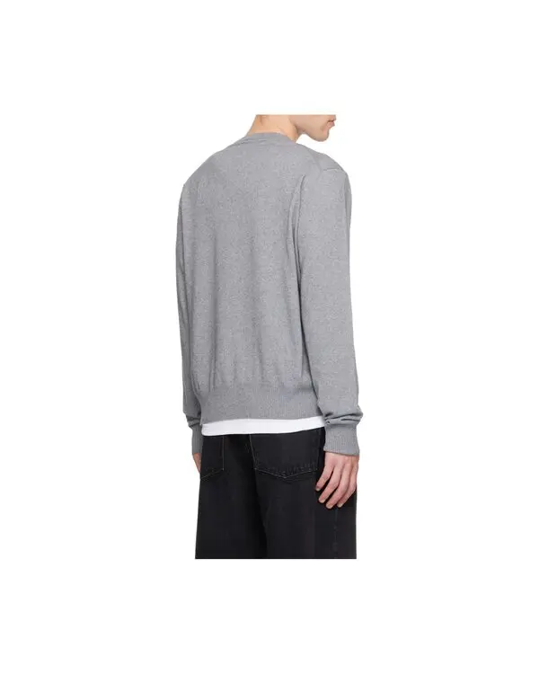 VIVIENNE WESTWOOD Orb Embroidered Crewneck Jumper - Grey