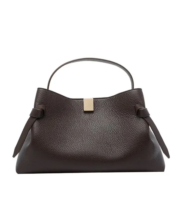 Yuzefi Gyoza Top Handle Bag - Black