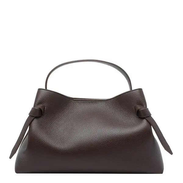 Yuzefi Gyoza Top Handle Bag - Black