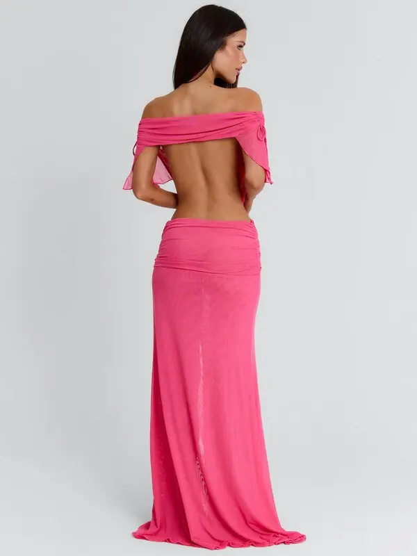 OUTCAST Emmaley Maxi Dress - Pink