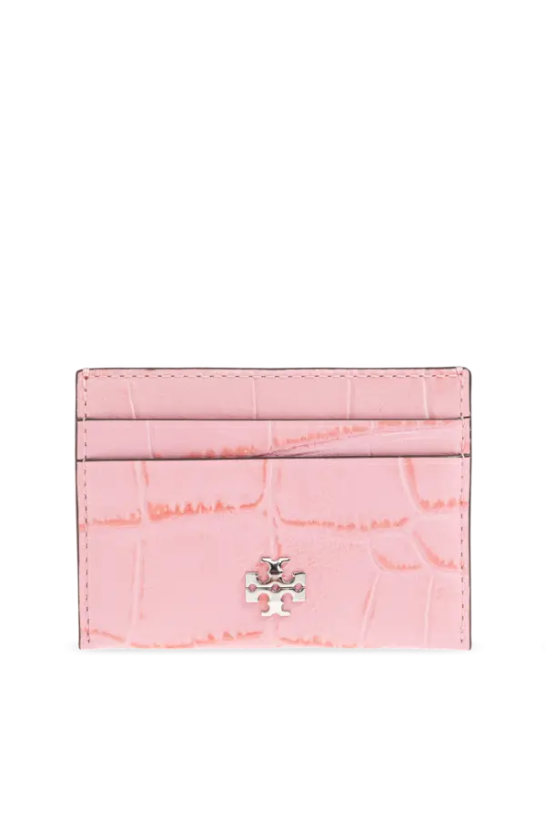 Tory Burch Leather Card Holder - Pink