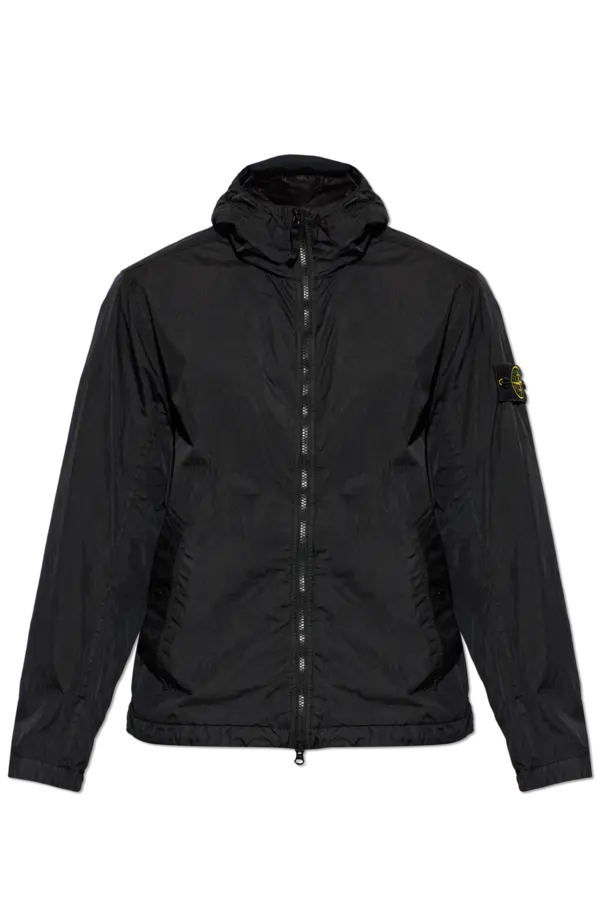 Stone Island Jacket With Logo Patch