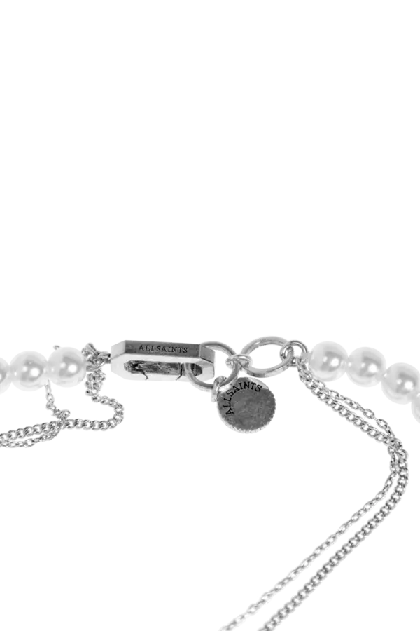 ALLSAINTS Bracelet With Glass Pearls