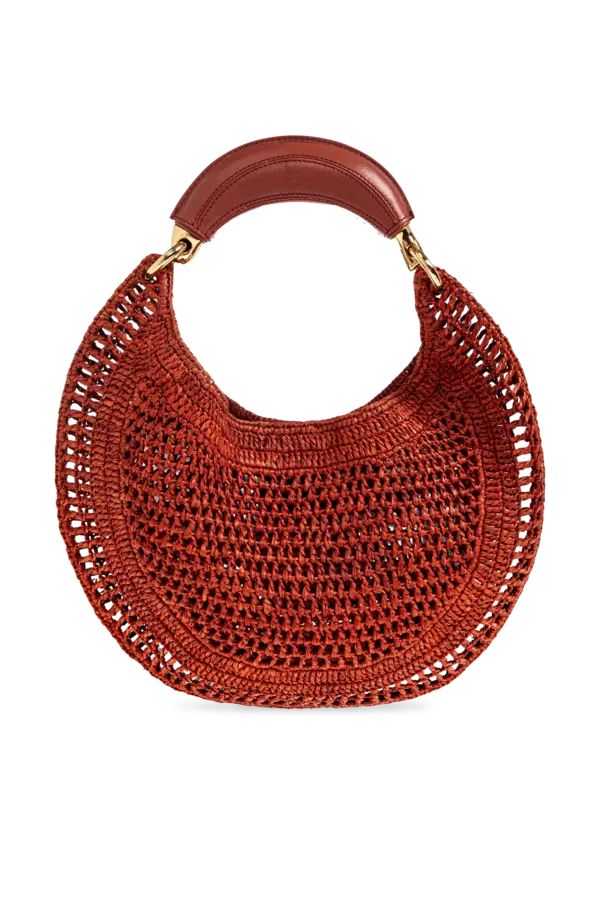 Chloé Summer Banana" Raffia Hobo Bag