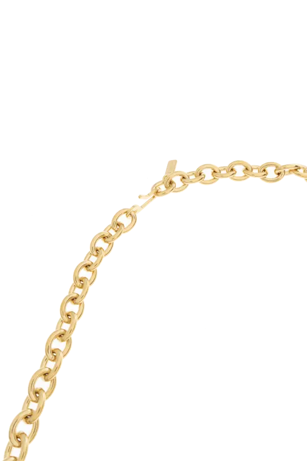 Chloé Brass Belt With Logo