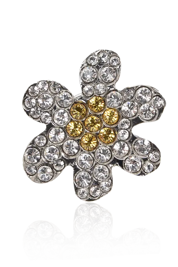 Marni Earrings With Shimmering Crystals
