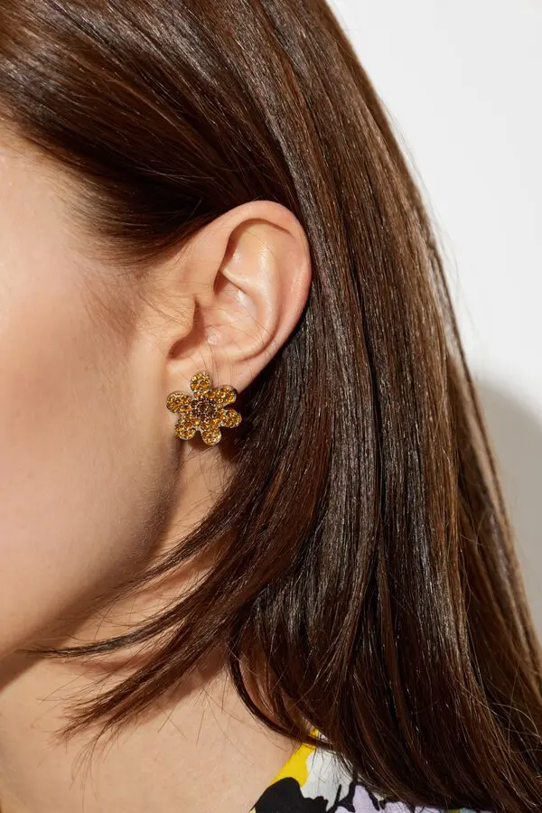 Marni Earrings With Shimmering Crystals