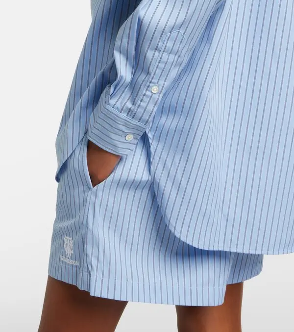 Polo Ralph Lauren Wimbledon Striped Cotton Shirt - Blue