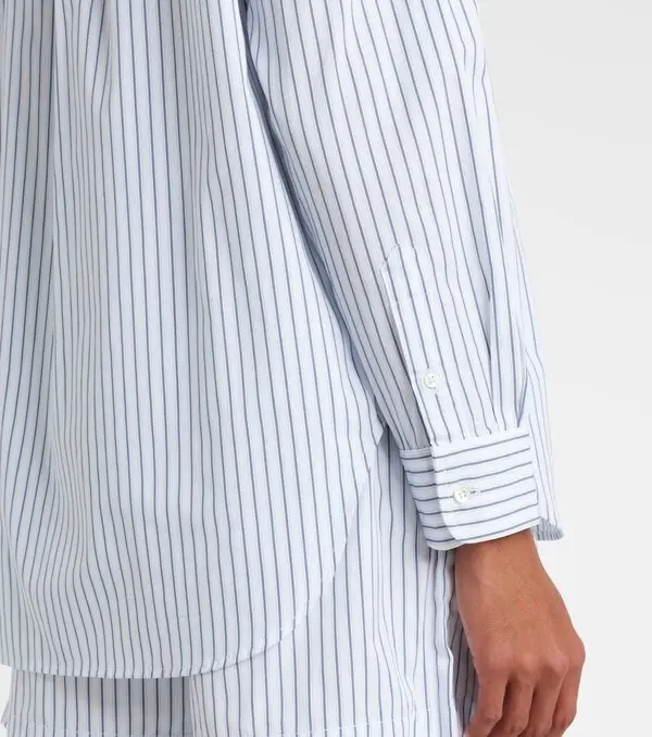 Polo Ralph Lauren Wimbledon Striped Cotton Shirt - White
