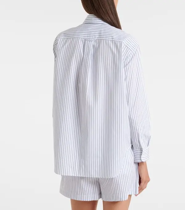 Polo Ralph Lauren Wimbledon Striped Cotton Shirt - White