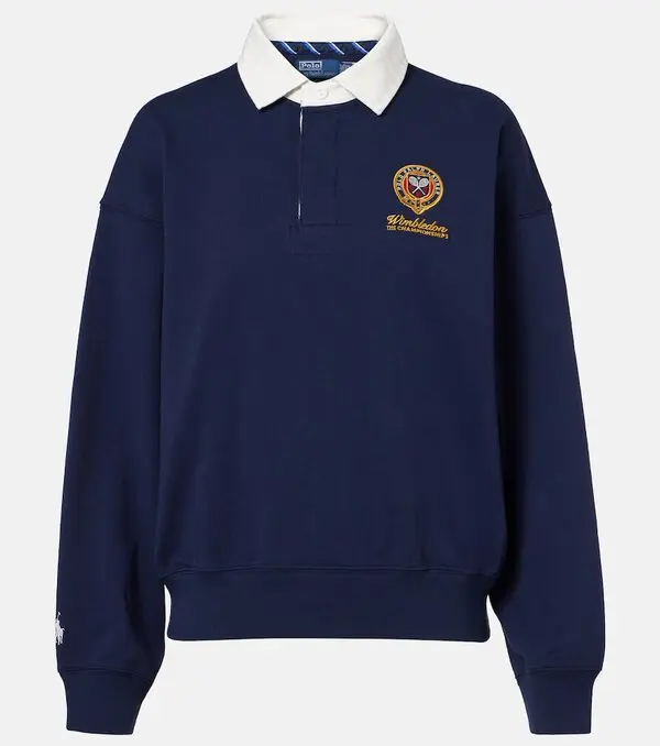 Polo Ralph Lauren X Wimbledon Cotton Sweatshirt - Blue