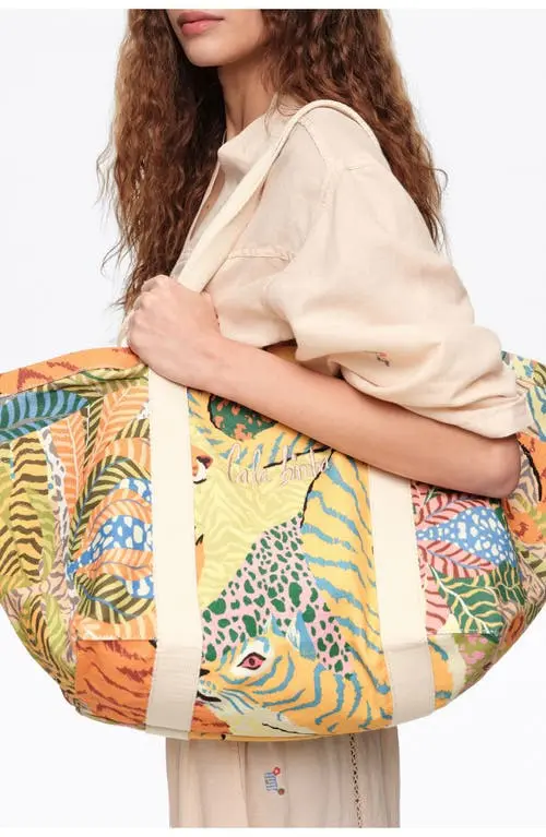 Bimba Y Lola Maxi Cotton Beach Bag