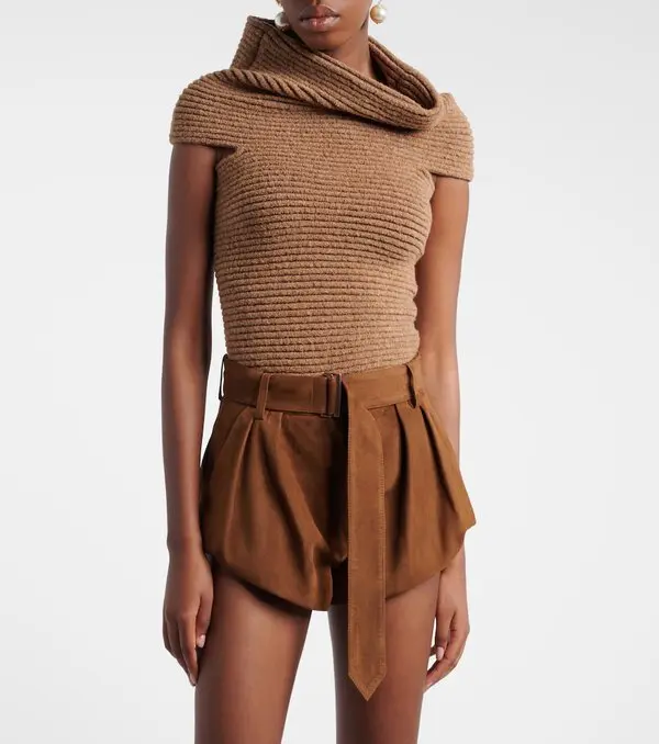Magda Butrym Draped Knitted Top
