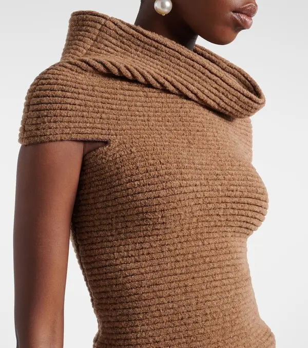 Magda Butrym Draped Knitted Top