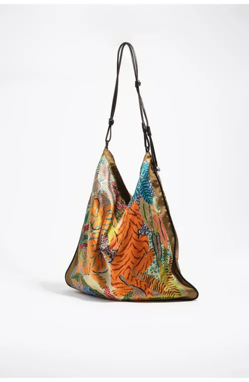 Bimba Y Lola Soft Woven Shoulder Bag