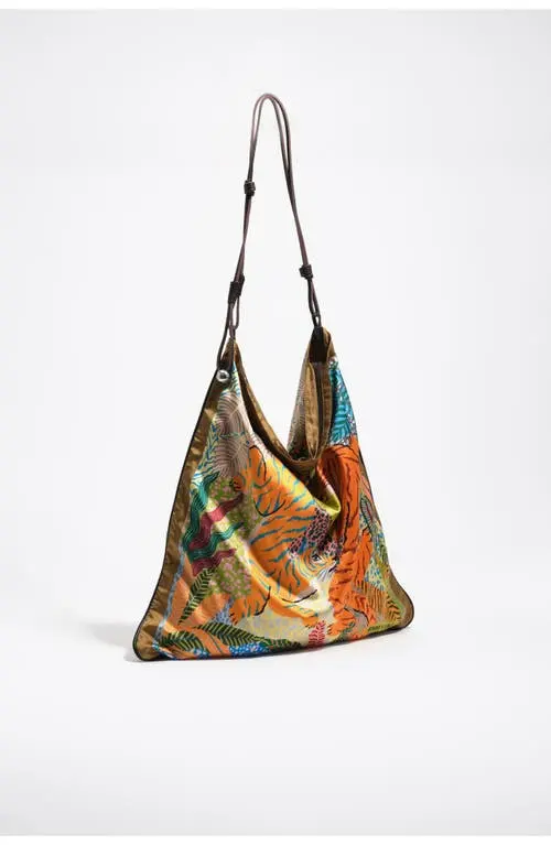 Bimba Y Lola Printed Shoulder Bag - Wild