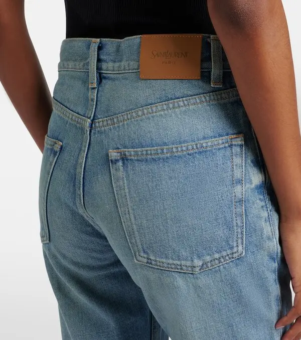 Saint Laurent Slim Fit Jeans - Blue