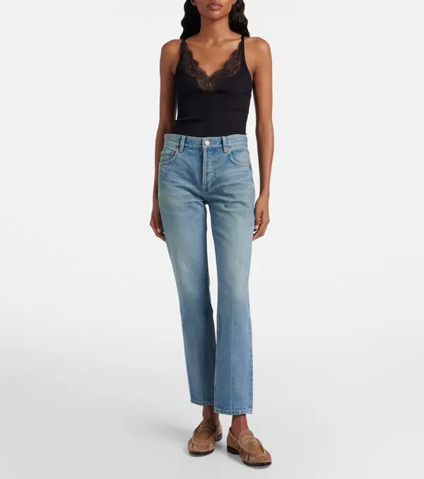Saint Laurent Slim Fit Jeans - Blue