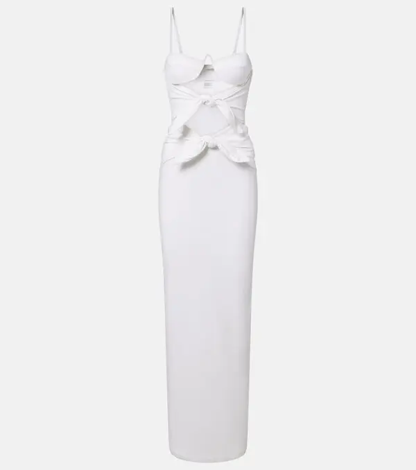 Christopher Esber Porto Cutout Maxi Dress - White