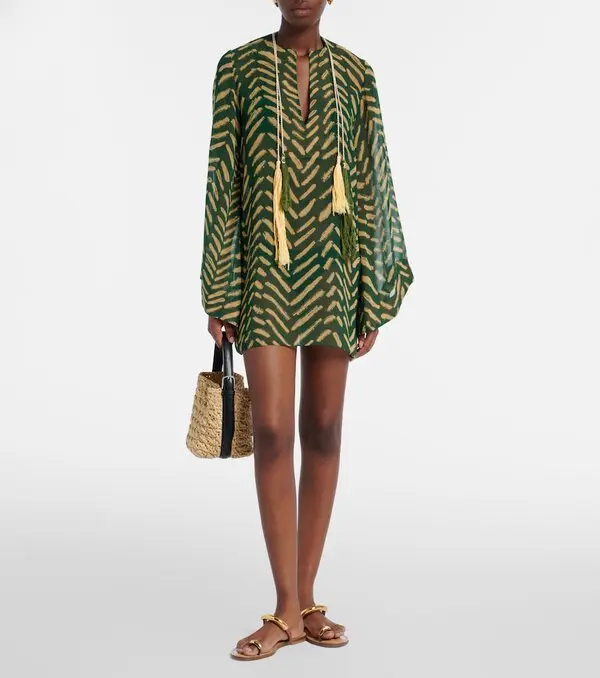 Johanna Ortiz Printed Cotton Kaftan