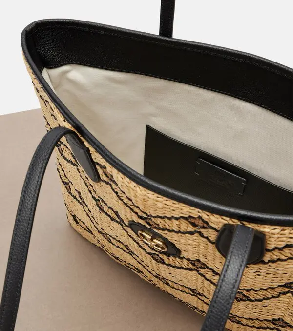 Valentino Garavani Vlogo N/s Medium Raffia Tote Bag