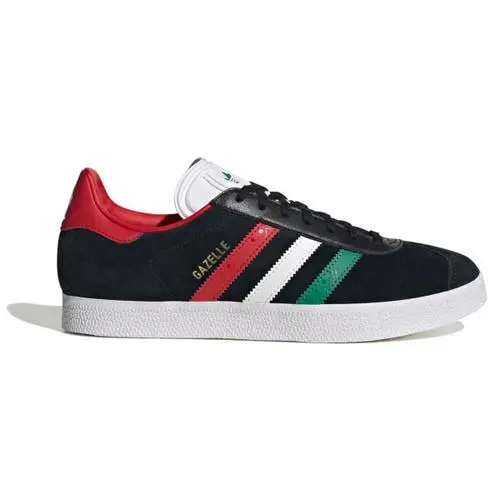 Adidas Mexico National Team Gazelle Shoes - Black