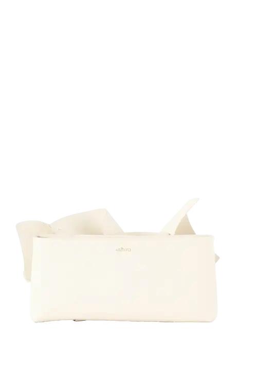 ESTHERA Midnight Bloom Leather Clutch