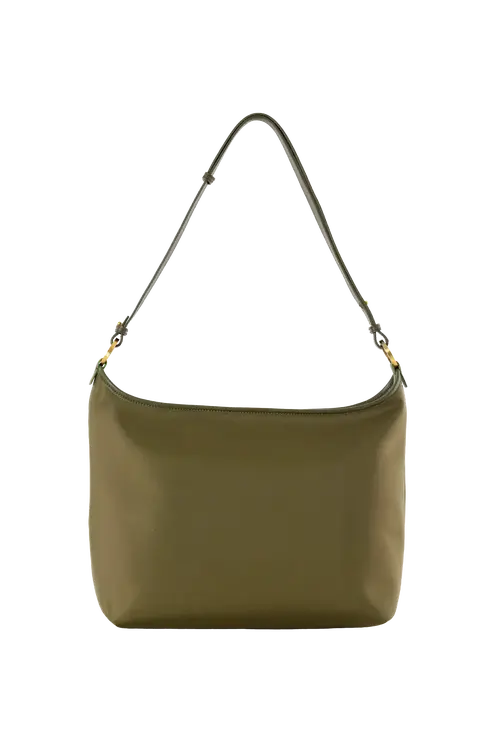 ESTHERA Rider Nylon Hobo Bag - Green