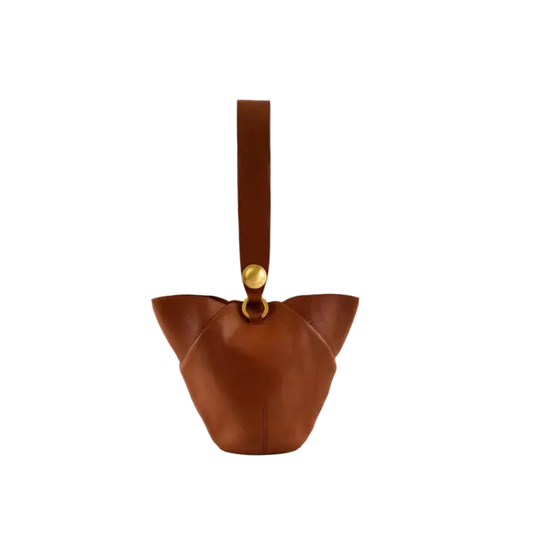 ESTHERA 2pm Leather Handbag