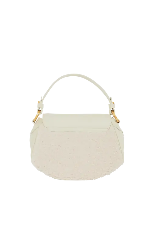 ESTHERA 7pm Leather Handbag - Sand