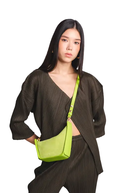 ESTHERA 10am Mini Leather Shoulder Bag
