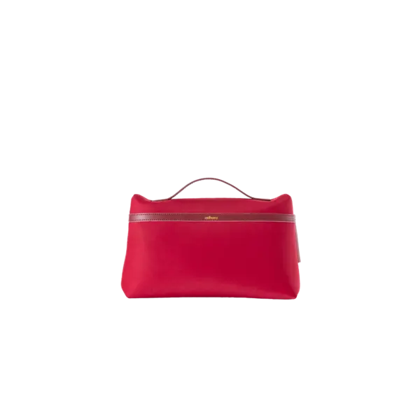 ESTHERA Nest Nylon Cosmetic Case - Red