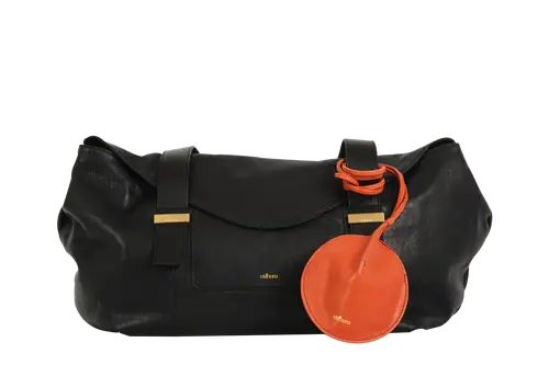 ESTHERA 7am Leather Shoulder Bag