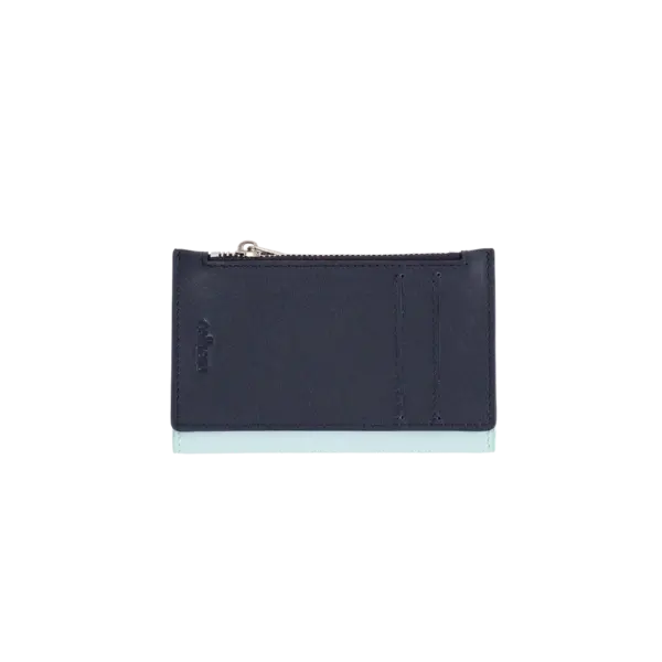 ESTHERA Modular Leather Wallet - Blue