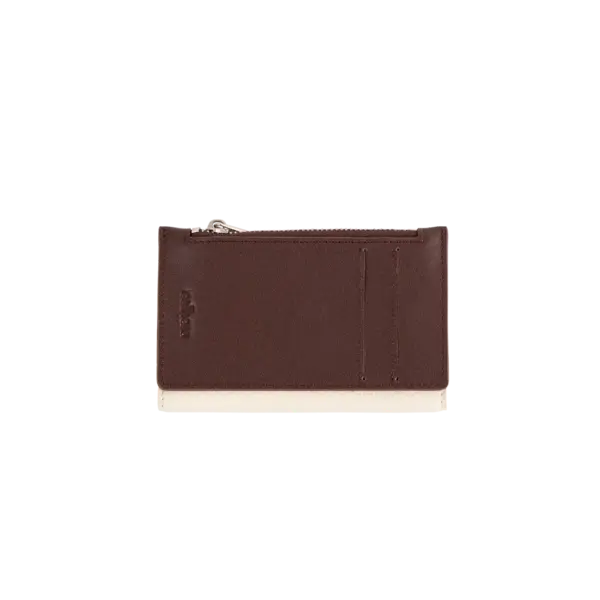 ESTHERA Modular Leather Wallet - Sand