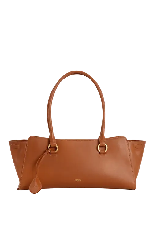 ESTHERA 5 Pm Leather Shoulder Bag
