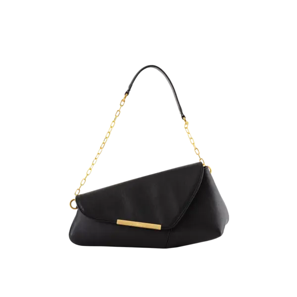 ESTHERA 11pm Leather Shoulder Bag